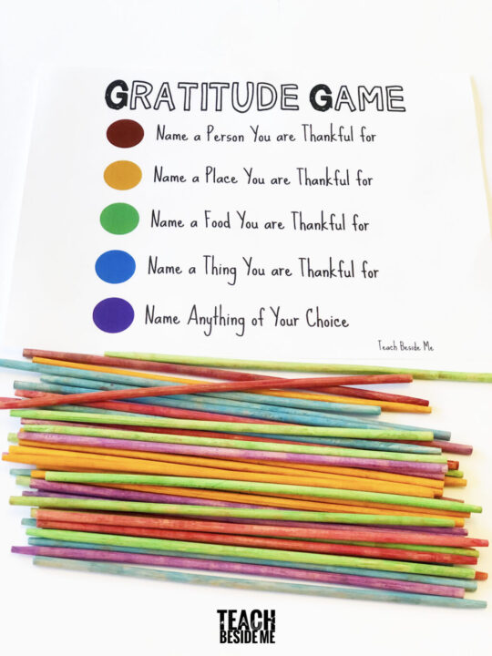 Thanksgiving Thankful Activities