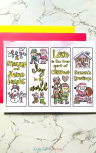 Printable Christmas Bookmarks