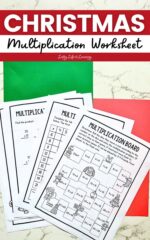 Christmas Multiplication Worksheets