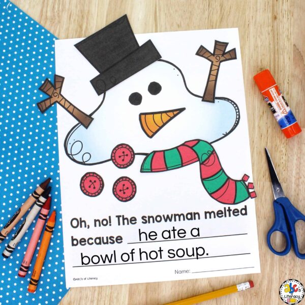 Christmas Writing Activities for Kindergarten