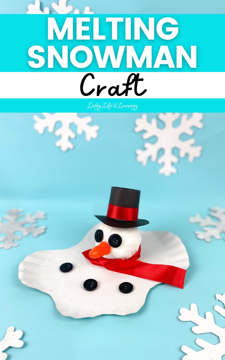 Melted Snowman Paper Craft Melted Snowman Paper Craft