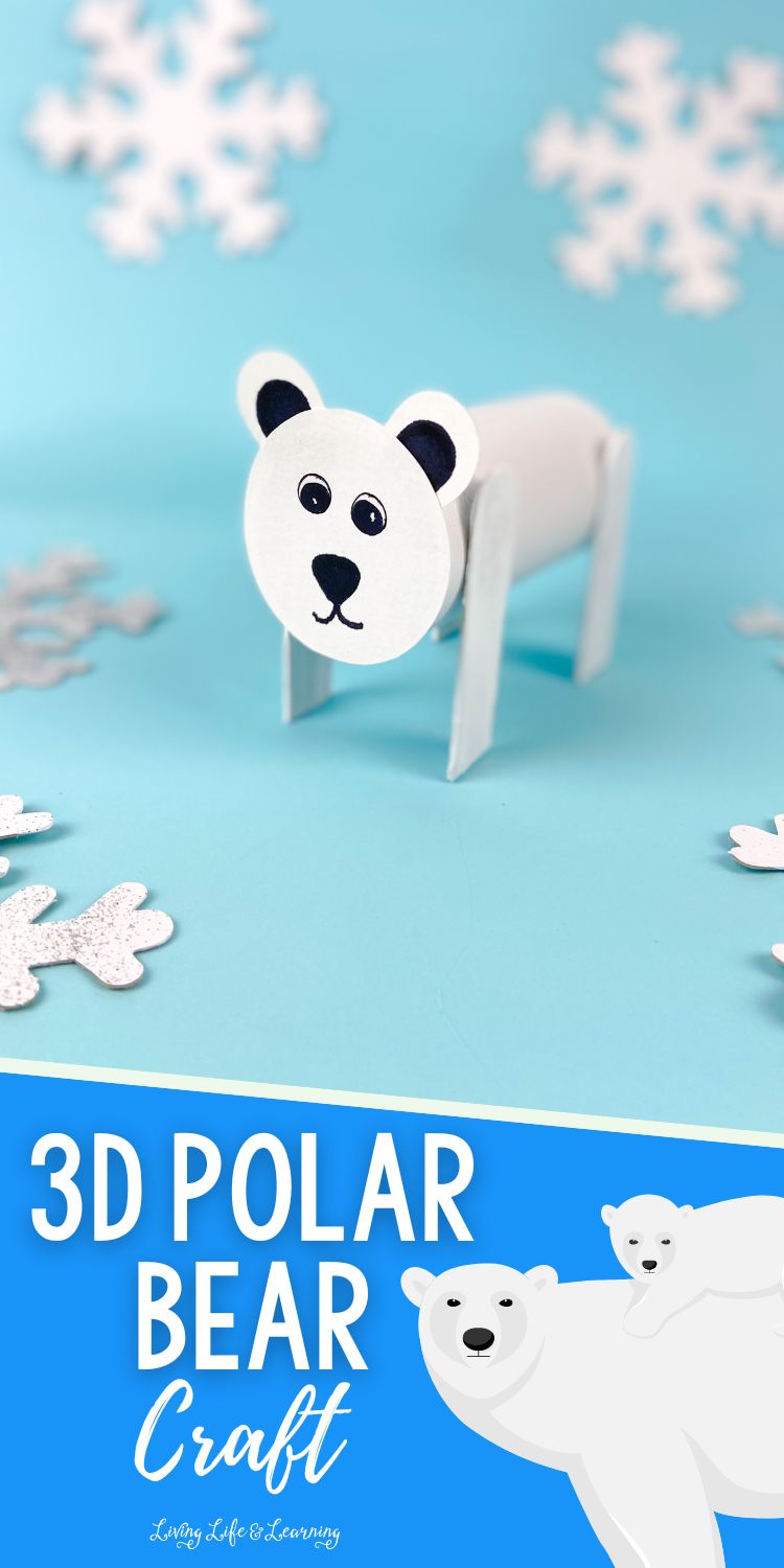 3D Polar Bear Craft