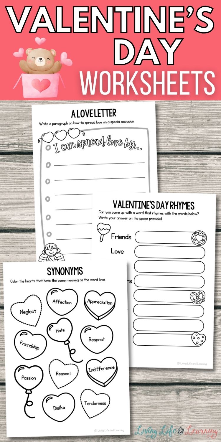 Valentine’s Day Worksheets