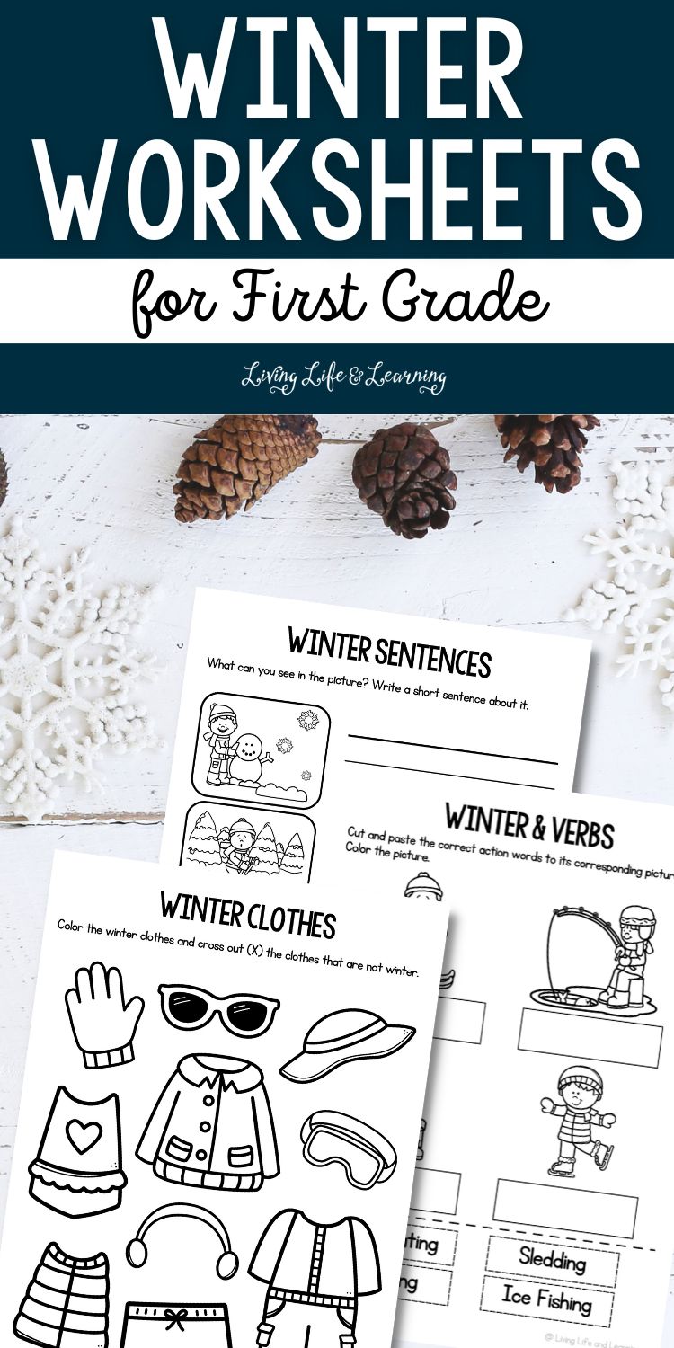 Winter Worksheets For First Grade Winter Worksheets For First Grade
