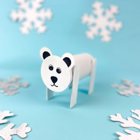 3D Polar Bear Craft
