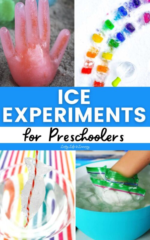 Ice Experiments for Preschoolers