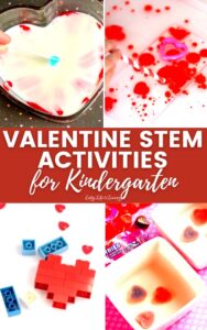 Valentine STEM Activities for Kindergarten