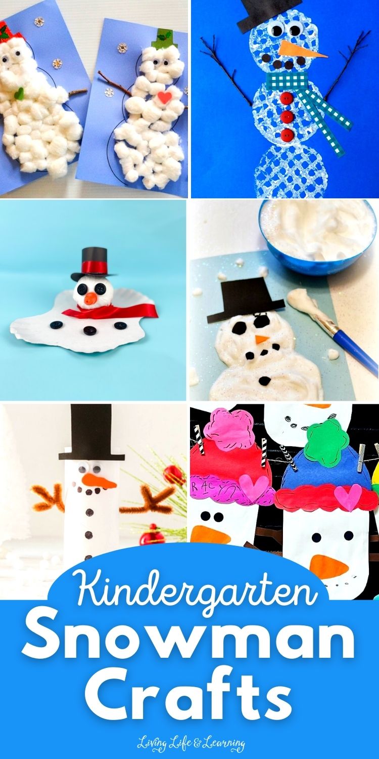 Kindergarten Snowman Crafts