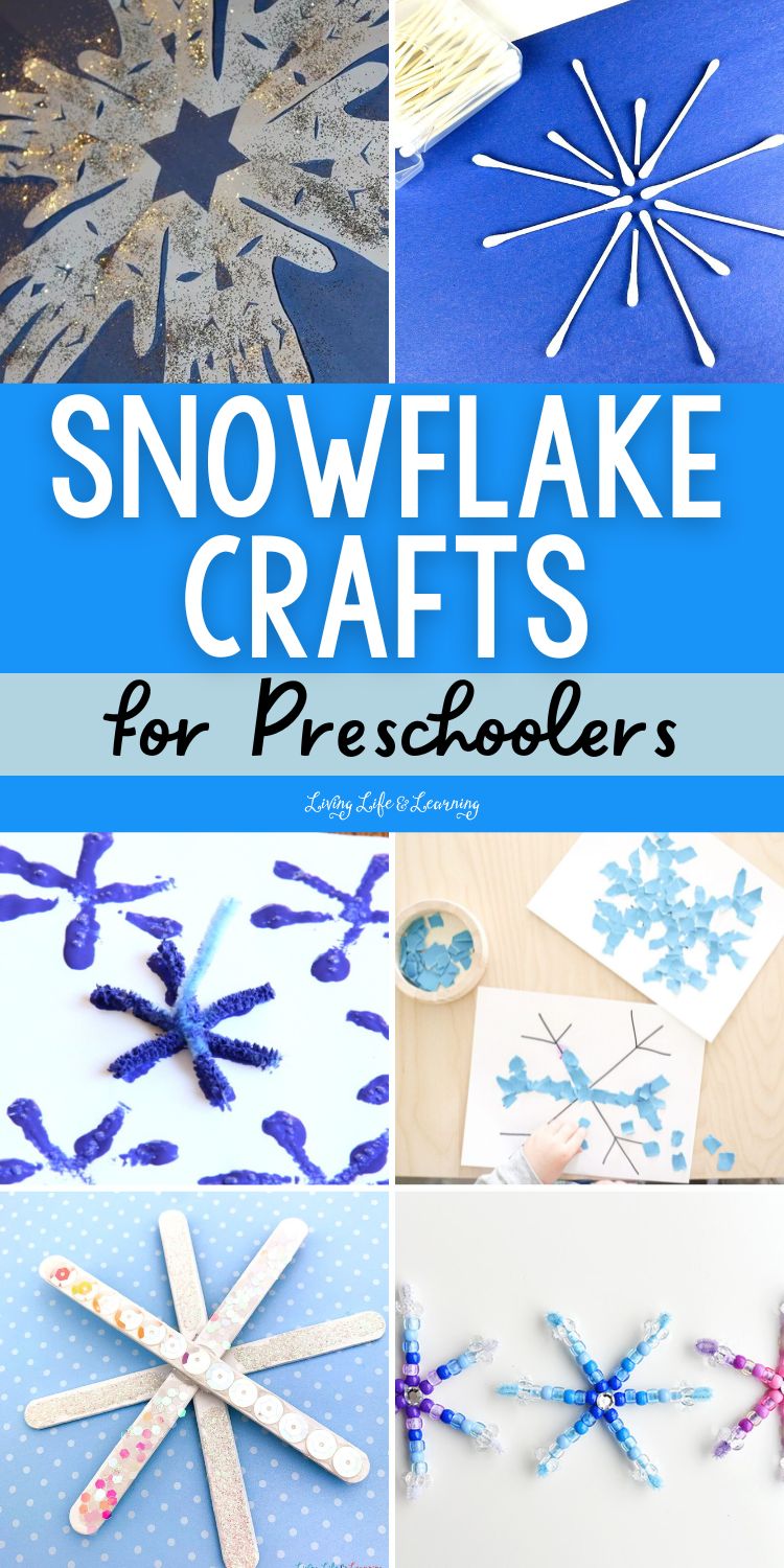 Snowflake Crafts for Preschoolers