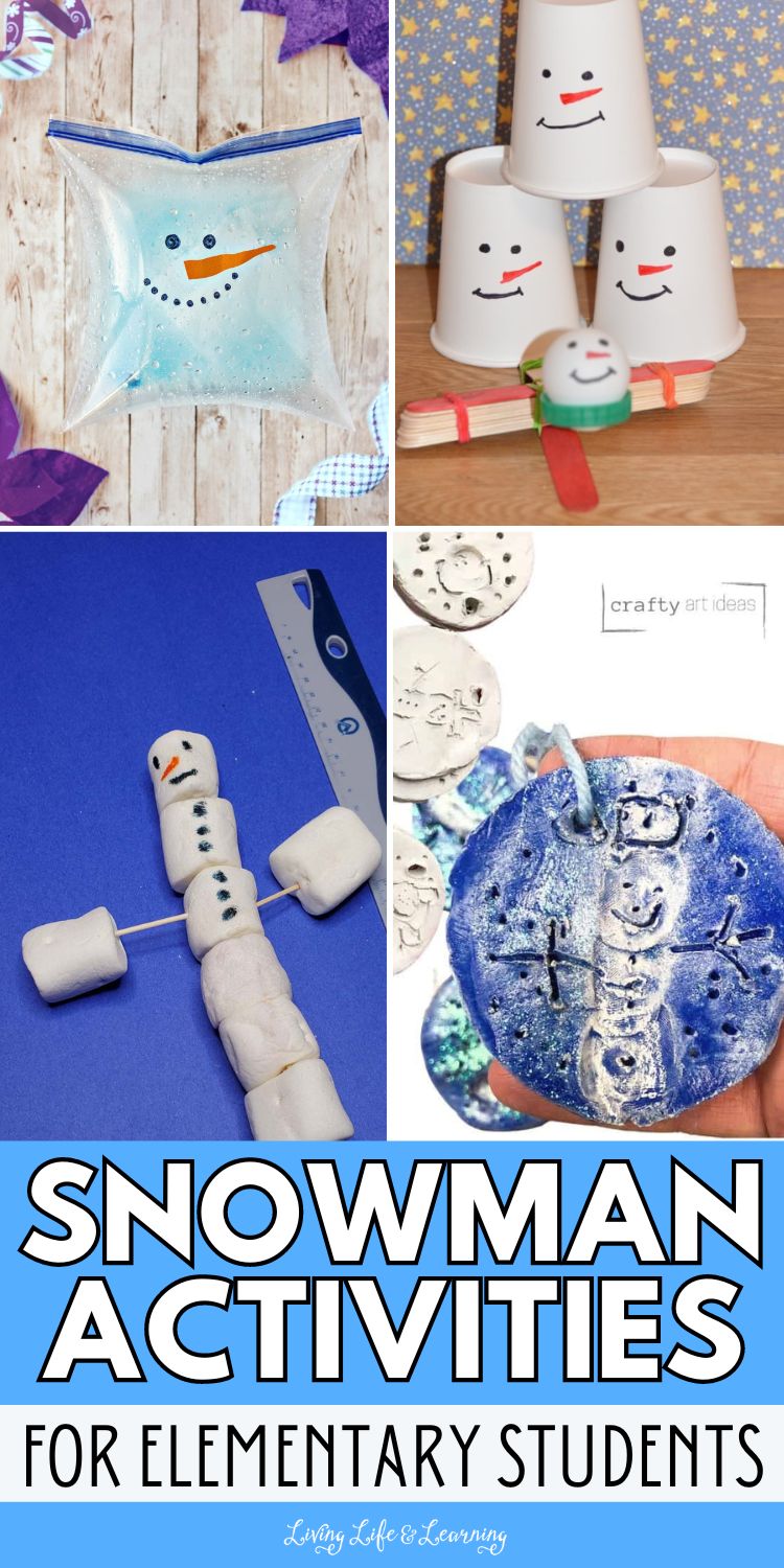 Snowman Activities for Elementary Students