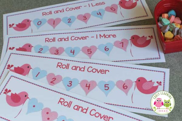 Valentine Math Activities for Kindergarten