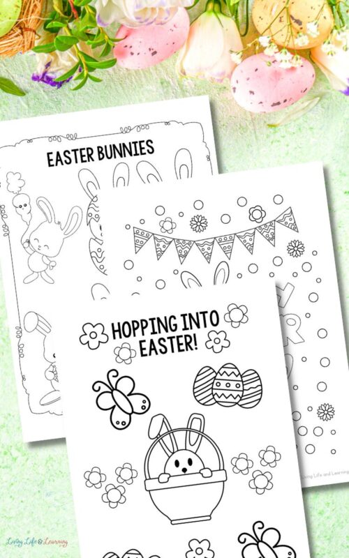 Easter Coloring Pages for Kindergarten