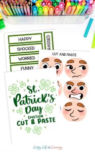 Leprechaun Emotions Printables