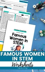 Famous Women In STEM Worksheets