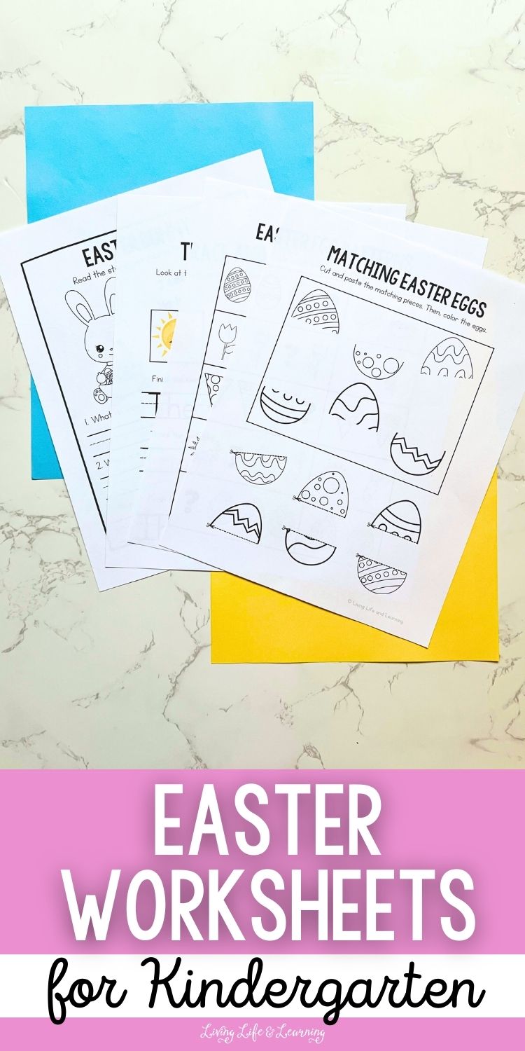 Easter Worksheets for Kindergarten