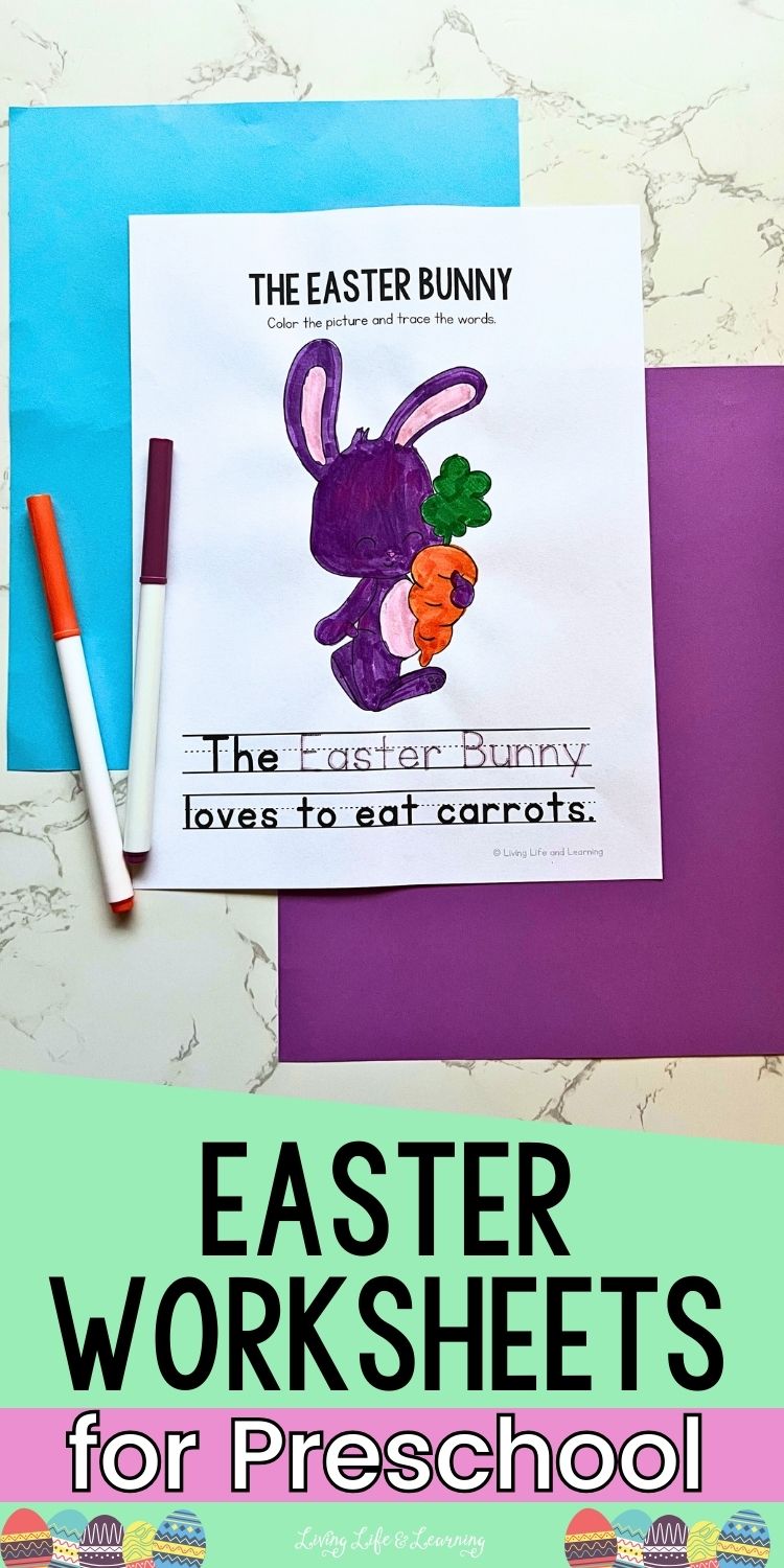 Easter Worksheets for Preschool