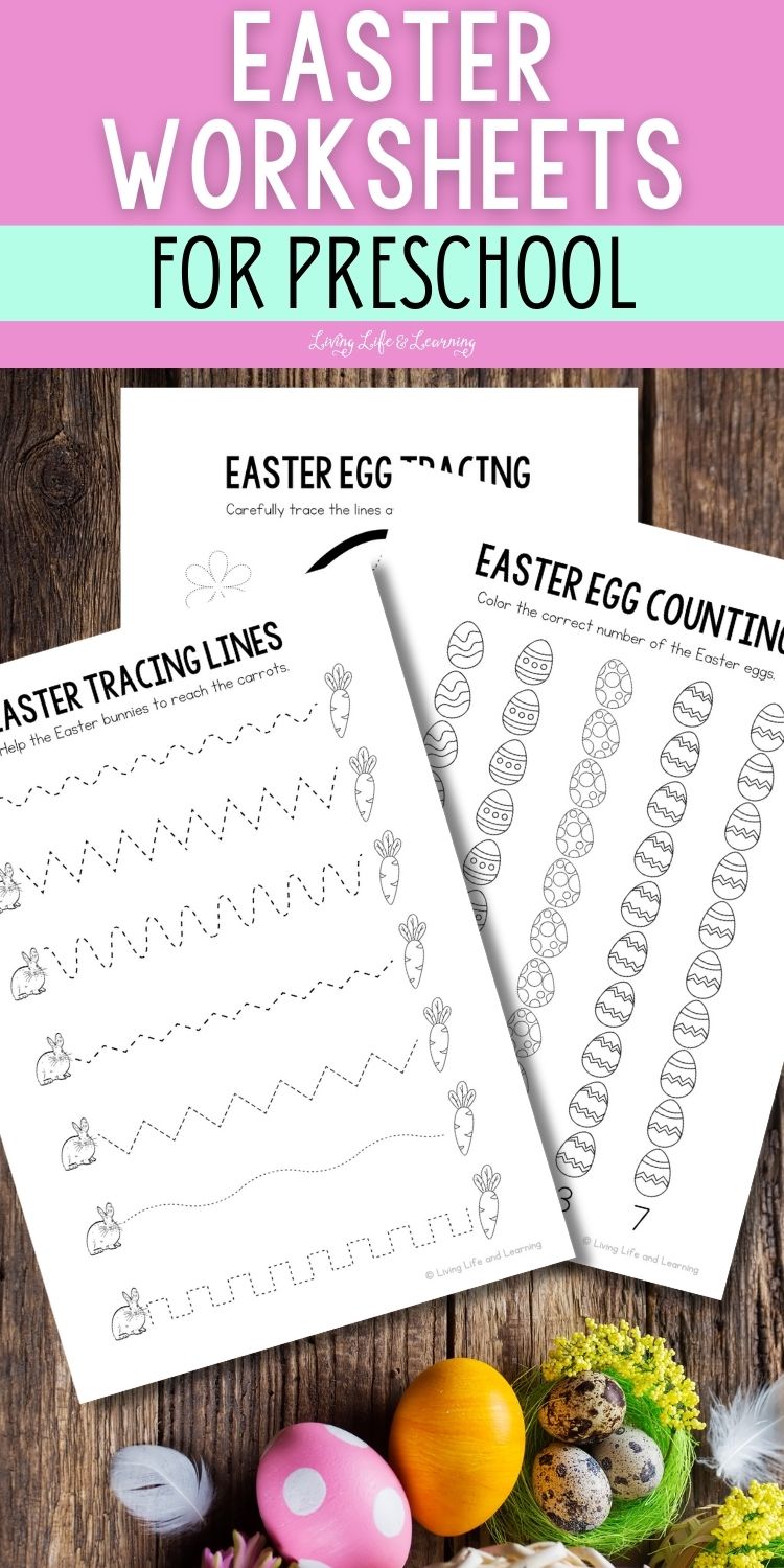 Easter Worksheets for Preschool