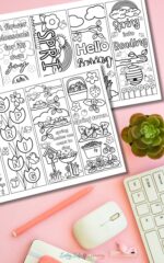 Printable Spring Bookmarks