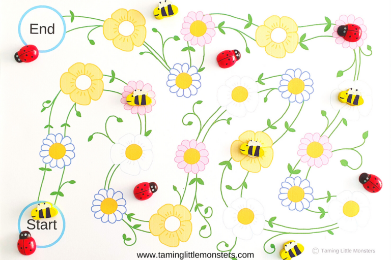 Spring Math Activities for Preschool