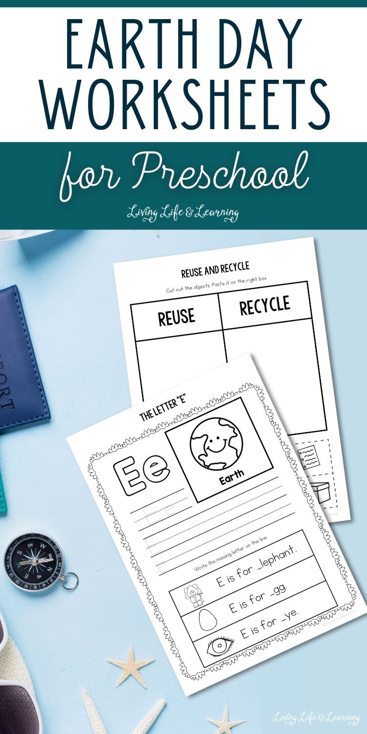 Earth Day Worksheets for Preschool