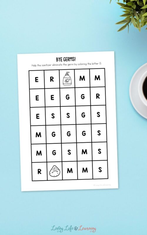 Germ Worksheets for Preschoolers