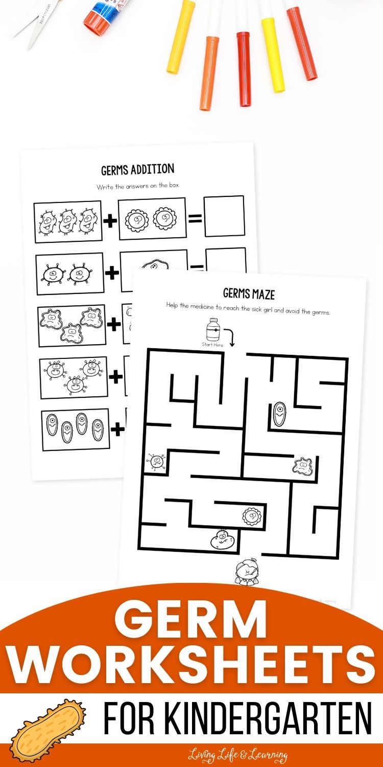 Germ Worksheets for Kindergarten