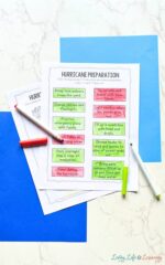 Educational Hurricane Worksheets for Science Lessons