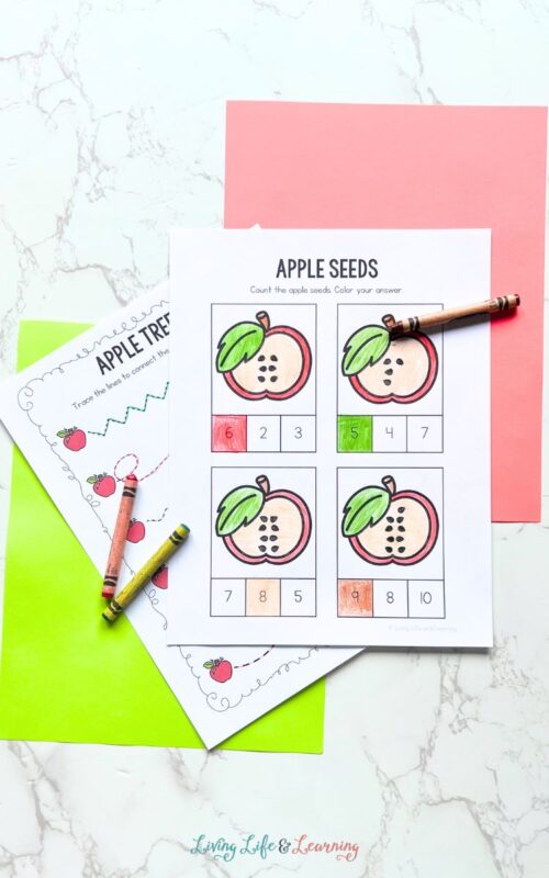 Interactive and Educational Preschool Apple Worksheets