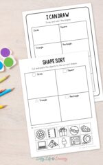 Fun Shape Worksheets for Preschoolers and Kindergarteners