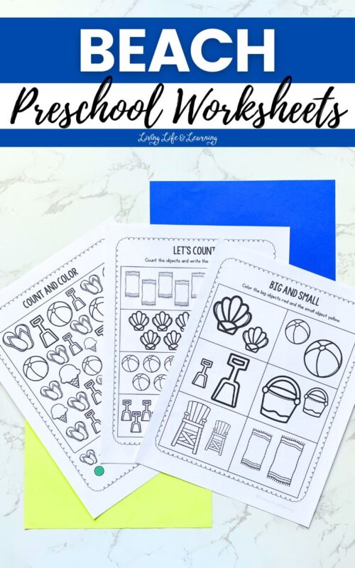 Beach Preschool Worksheets: Fun Summer Learning Activities