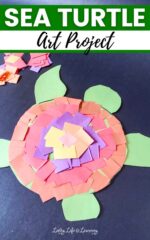 Sea Turtle Art Project Easy and Fun Sea turtle Art Project