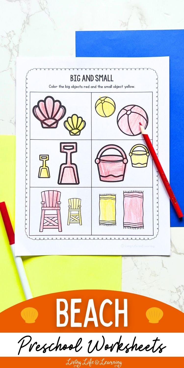 Beach Preschool Worksheets: Fun Summer Learning Activities