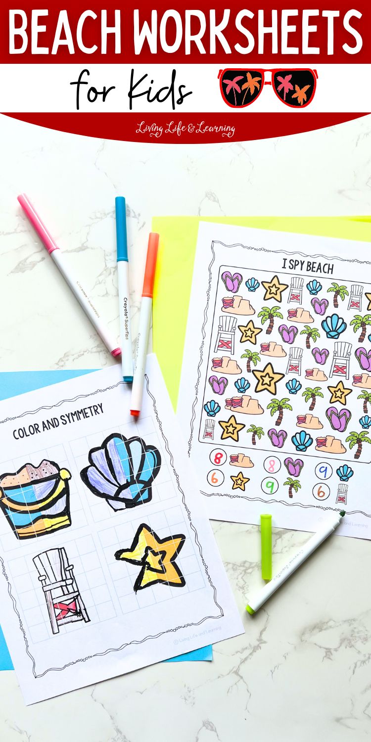 Beach Worksheets for Kids: Explore, Learn, and Play