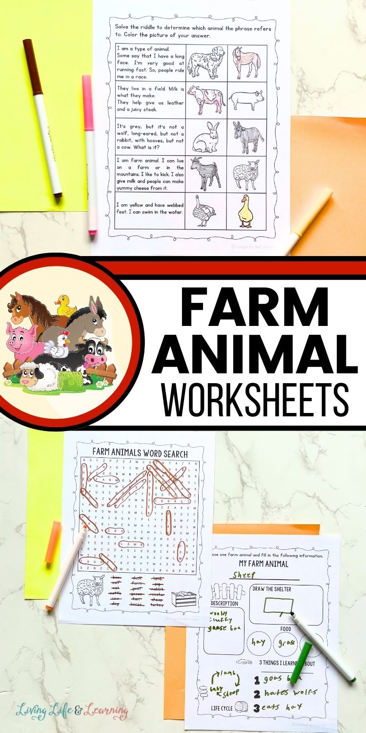 Farm Animal Worksheets: Engaging Activities for Kids
