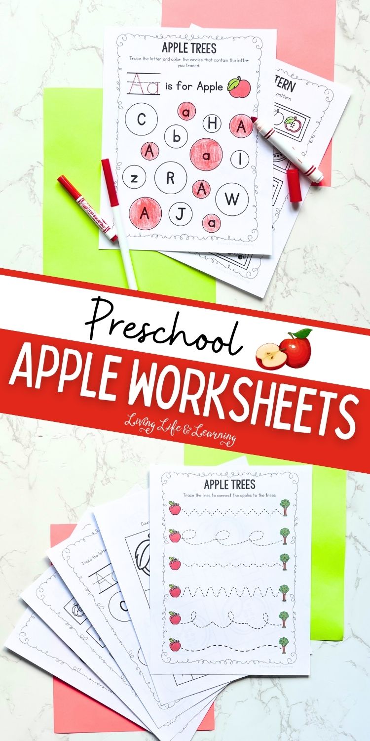 Interactive and Educational Preschool Apple Worksheets