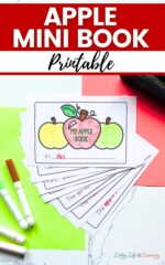 Apple Mini Book Printable: Creative Learning for Young Minds