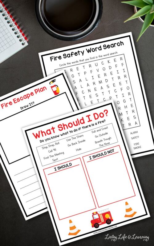 Stay Safe with Fire Safety Worksheets for Kindergarten