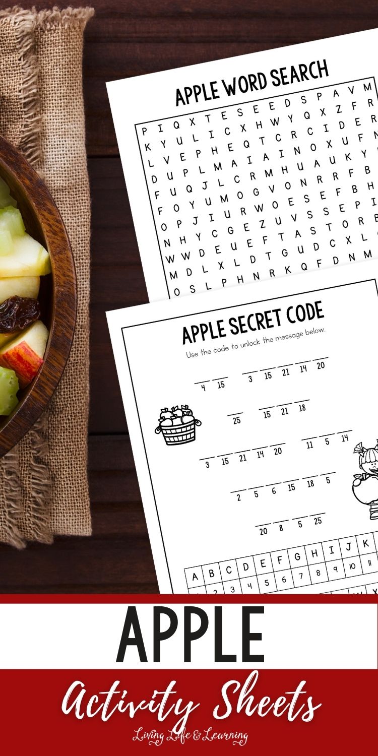 Apple Activity Sheets: Fun and Educational Fall Activities for Kids