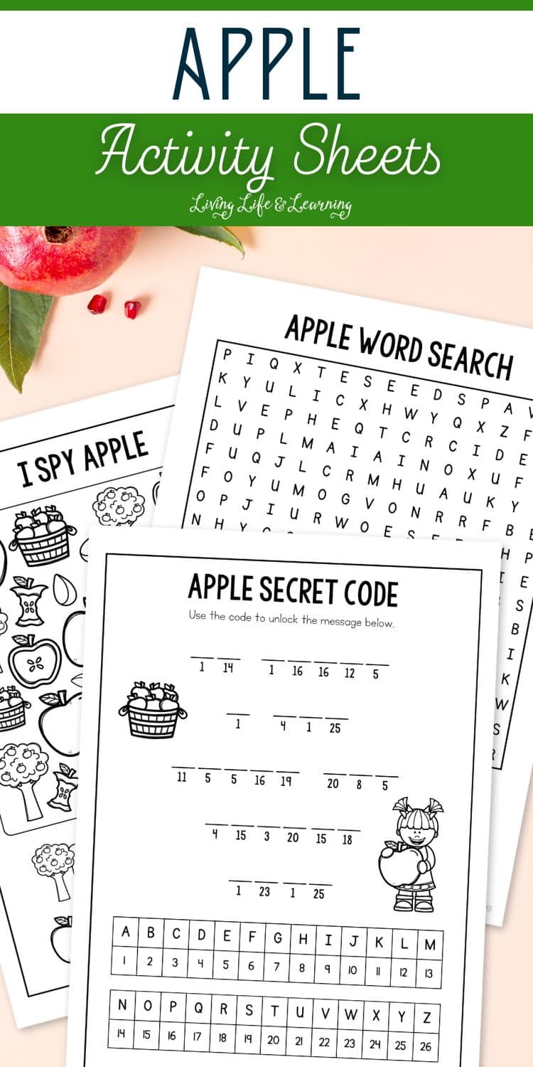 Apple Activity Sheets: Fun and Educational Fall Activities for Kids