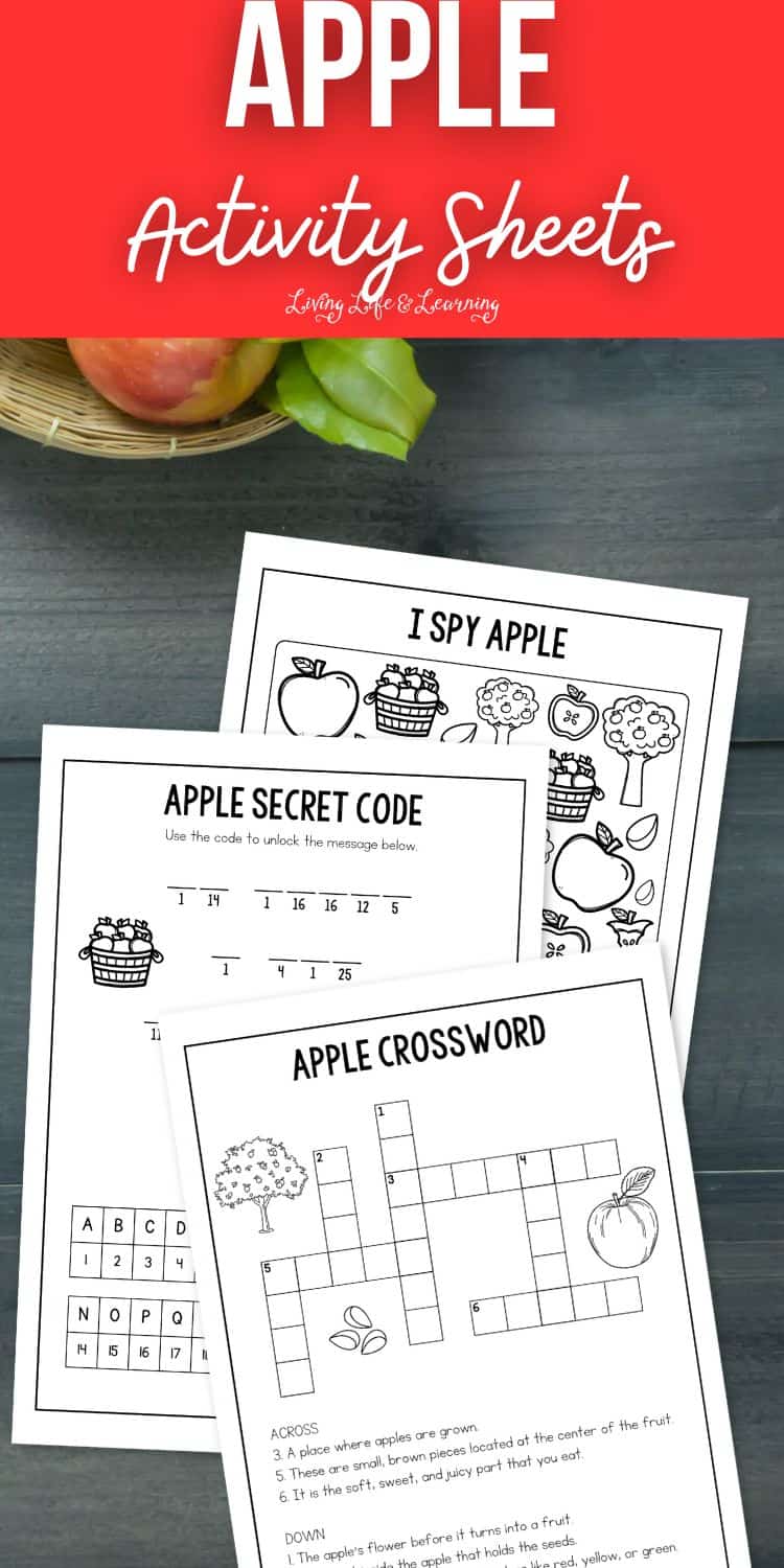 Apple Activity Sheets: Fun and Educational Fall Activities for Kids