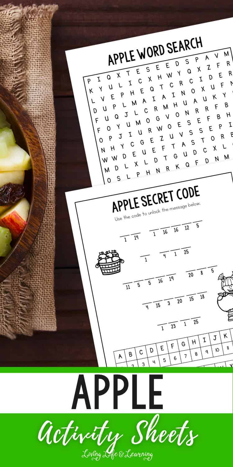 Apple Activity Sheets: Fun and Educational Fall Activities for Kids
