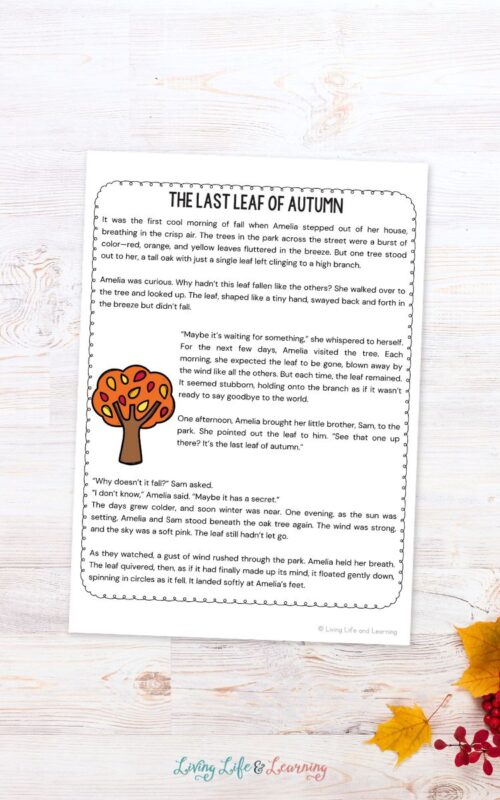 Fall Worksheets for Elementary Students to Enjoy