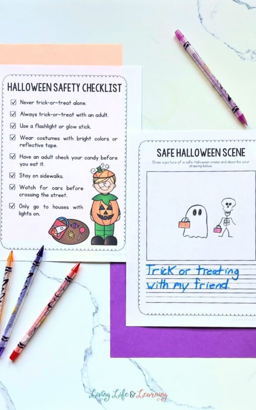 Halloween Safety Worksheets: Teaching Essential Safety Rules