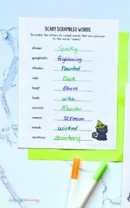 Get Spooky and Educational with Halloween Worksheets for Kids