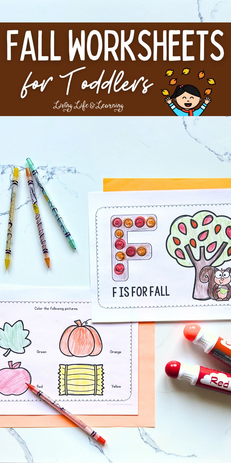Fall Worksheets for Toddlers: Exploring Autumn through Play