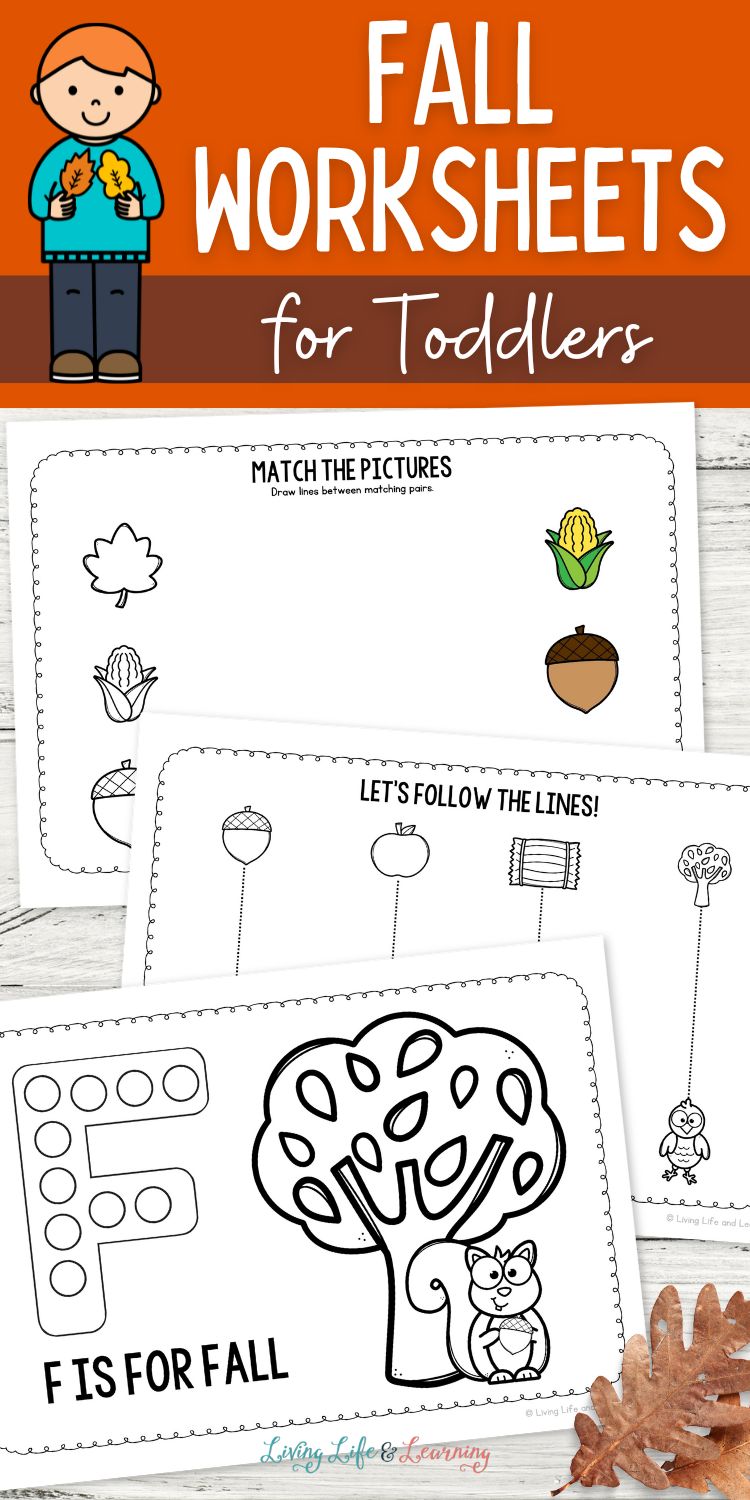 Fall Worksheets for Toddlers: Exploring Autumn through Play