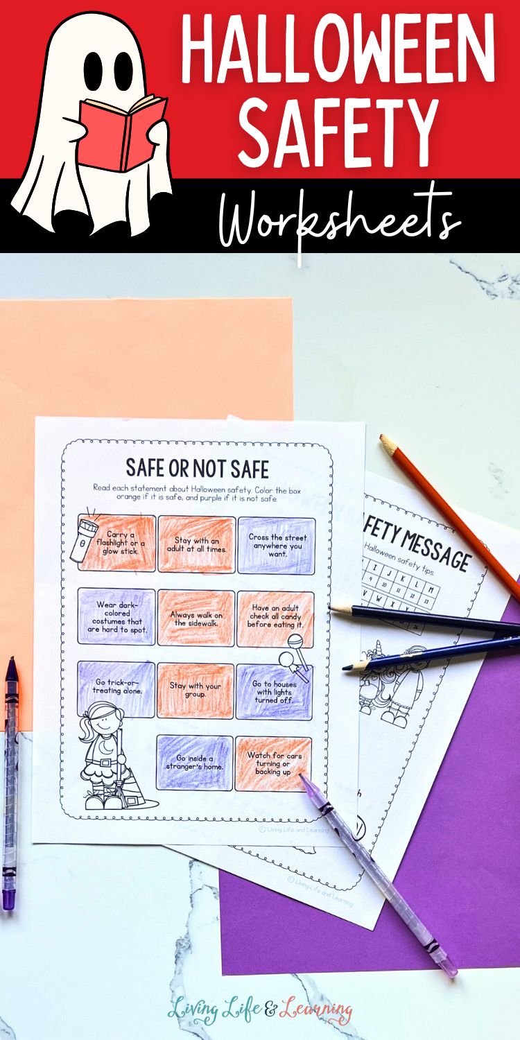 Halloween Safety Worksheets: Teaching Essential Safety Rules