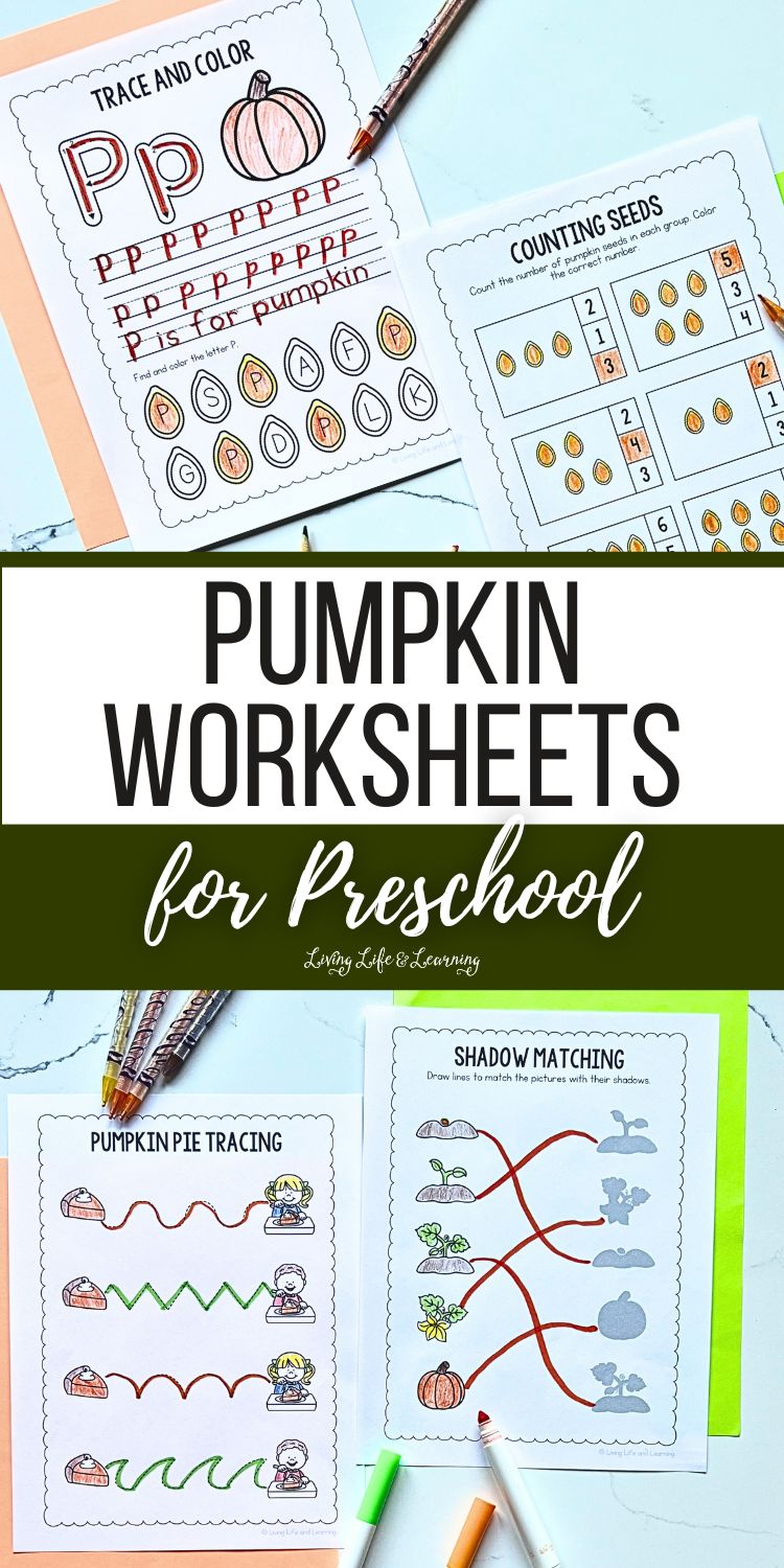 Pumpkin Worksheets for Preschool: Fall Learning Made Fun