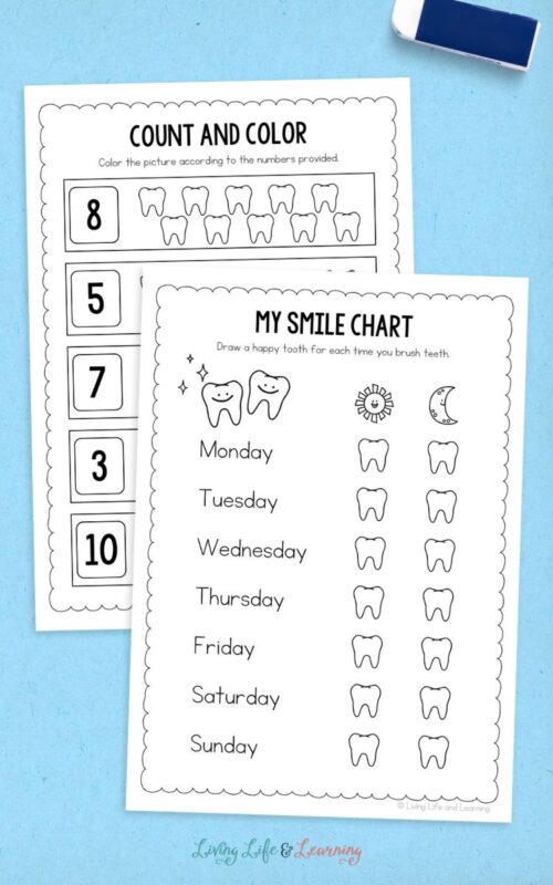 Dental Health Worksheets for Preschool: Making Dental Care Fun!