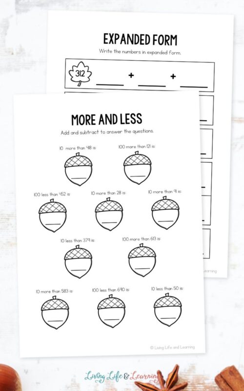 Fall Math Worksheets for Elementary: Boost Your Kids' Math Skills